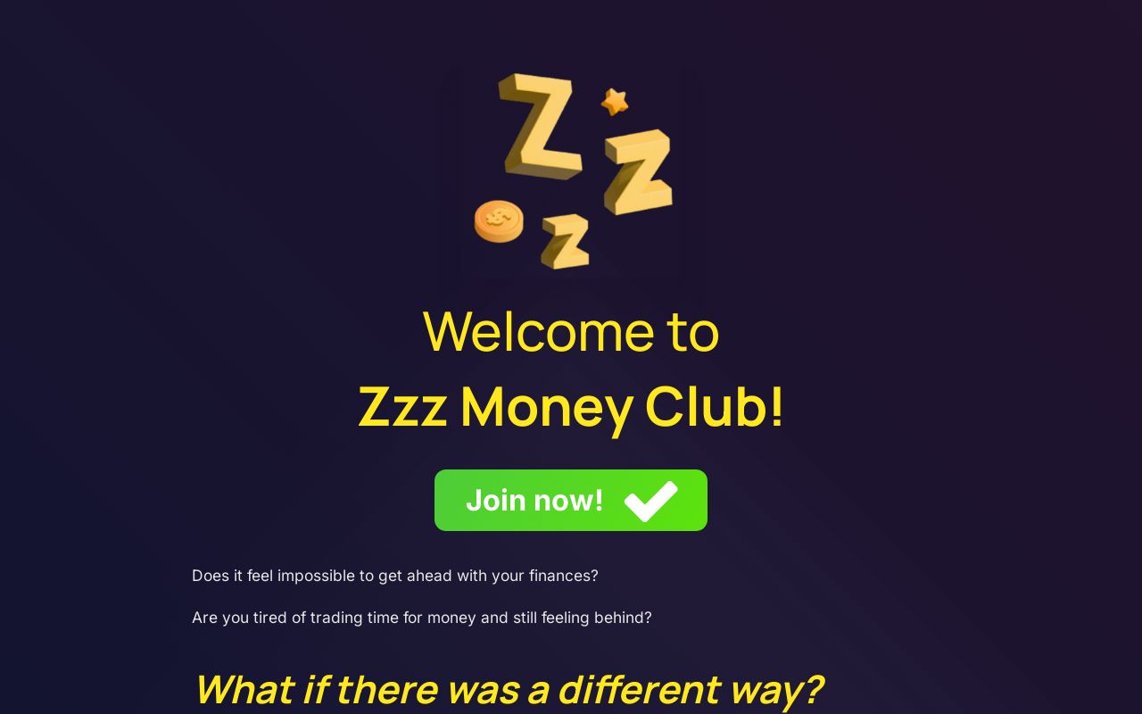 Zzz Money Club